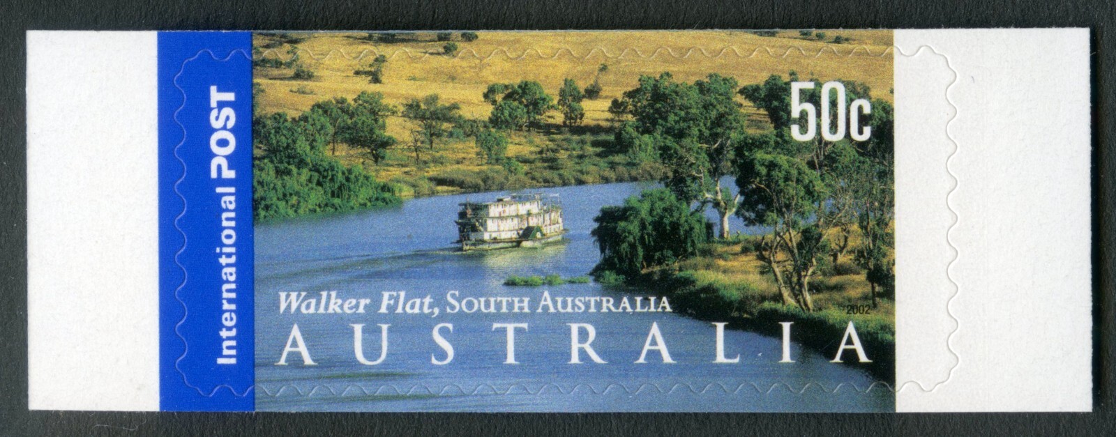 AUSTRALIA 2002 Panoramas of Australia (50c stamp ex Self Adhesive ...