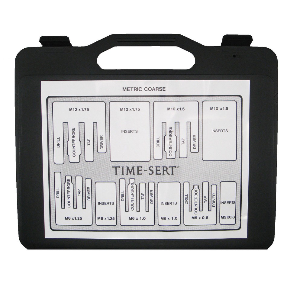 Time-Sert 1000 Master Metric Coarse Thread Repair Set M5,M6,M8,10X1.5 ...
