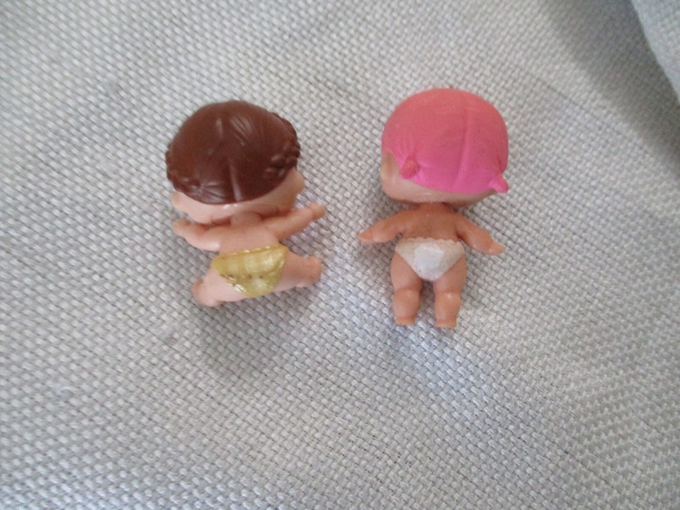 LOL Surprise Doll LIL BABY Little Sis Sister Girl babe wink brown pink ...