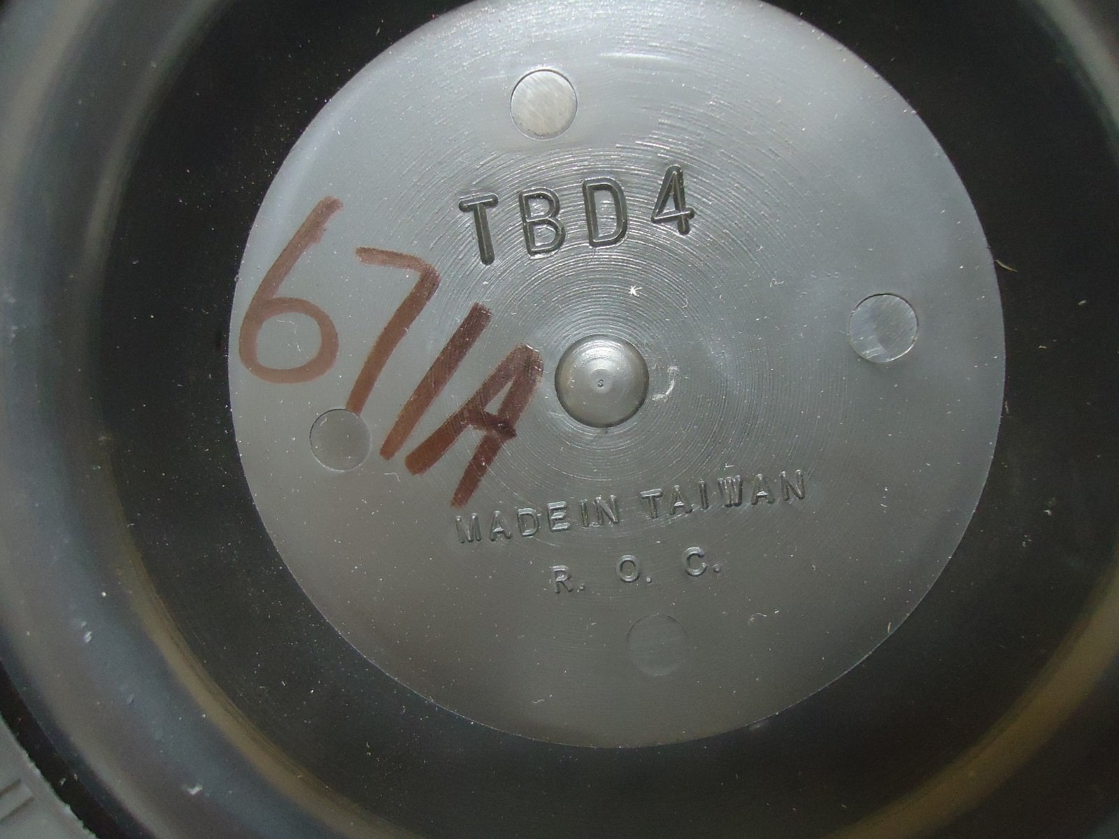 PROGRESSIVE CUSTOM Wheels Pop-In Machined Clad ABS Plastic Center Cap ...