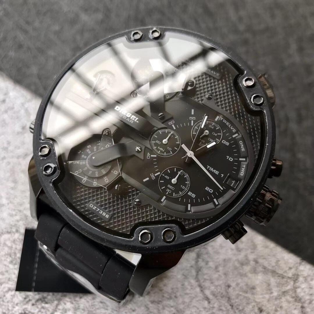 Diesel DZ7396 Mr. Daddy 2.0 Men Wristwatch - Black for sale online | eBay