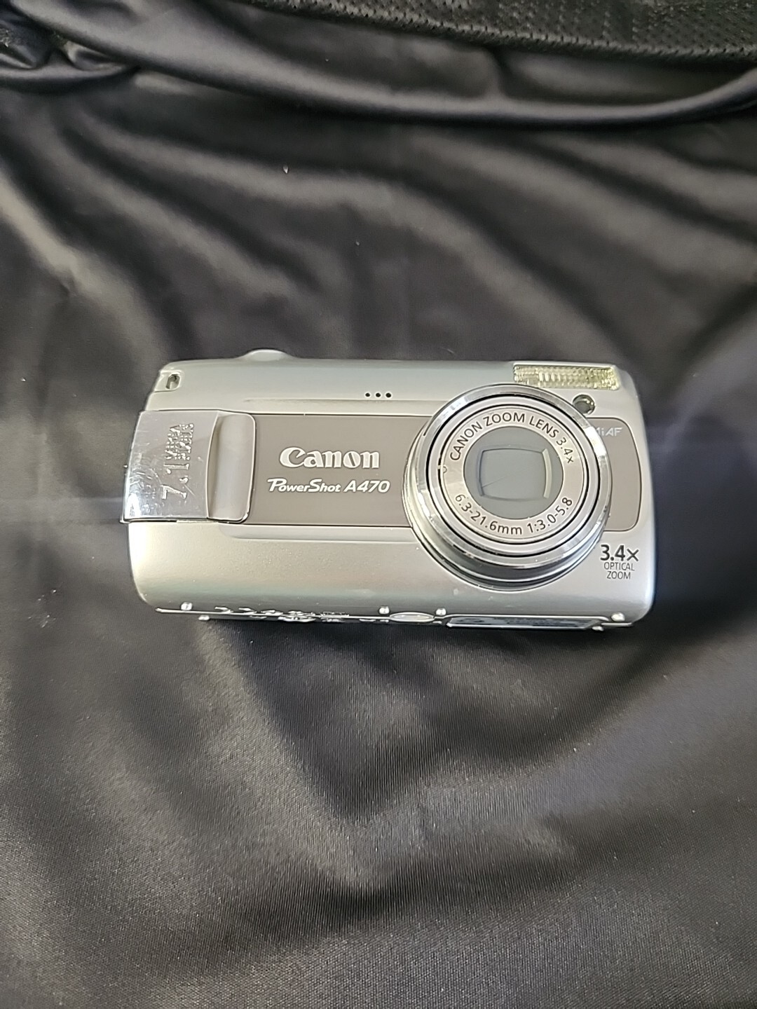 Canon PowerShot A470 7.1MP Digital Camera - Gray 13803089943 | eBay