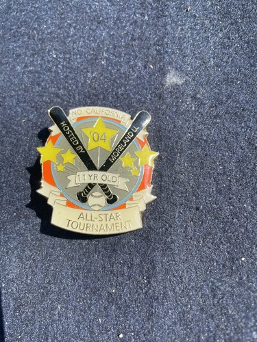 Little League Baseball Lapel Pin California 2004 All Stars Hat Trading ...