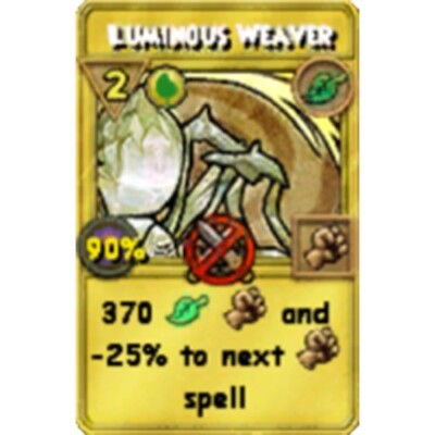 Wizard101 | 1 Luminous Weaver TC | Fast Delivery ️ Treasure Card by ...