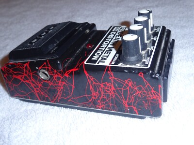 Vintage DOD FX 86B Death Metal Distortion Guitar Effect Pedal RED METAL ...