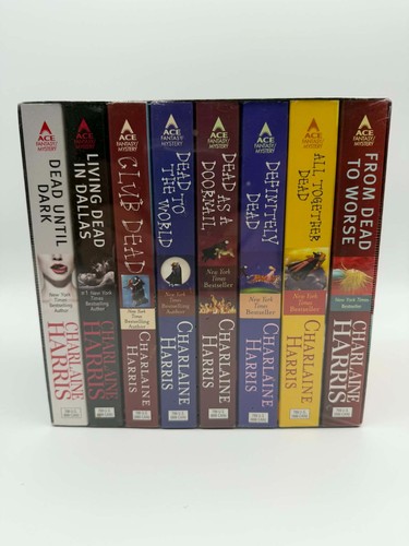 Charlaine Harris Sookie Stackhouse / True Blood Series 8 Book Box Set ...