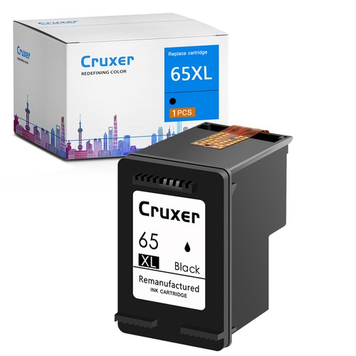 1x 65XL Ink Cartridge Black For HP 65 65XL DeskJet 2620 2621 2632 2640 ...