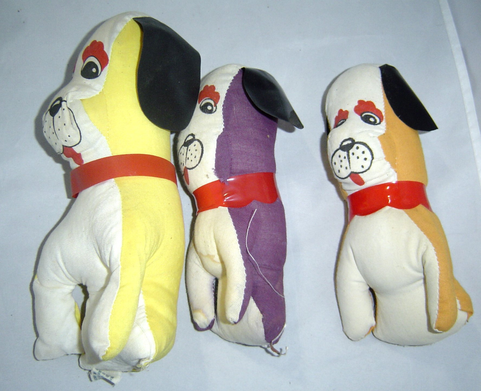 Vintage Carnival Fair Stuffed Dogs Prizes 1960's Lot of 3 | eBay