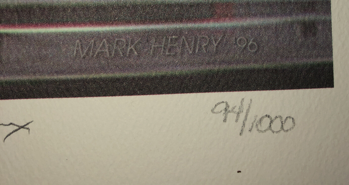 Mark Henry 1996 **Autographed** Photo 19 7/8” x 15 7/8” Size X1 | eBay