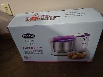 Ultra Grind+ Gold 2 Liters Stone Table Top Wet Grinder 110 Volts ...
