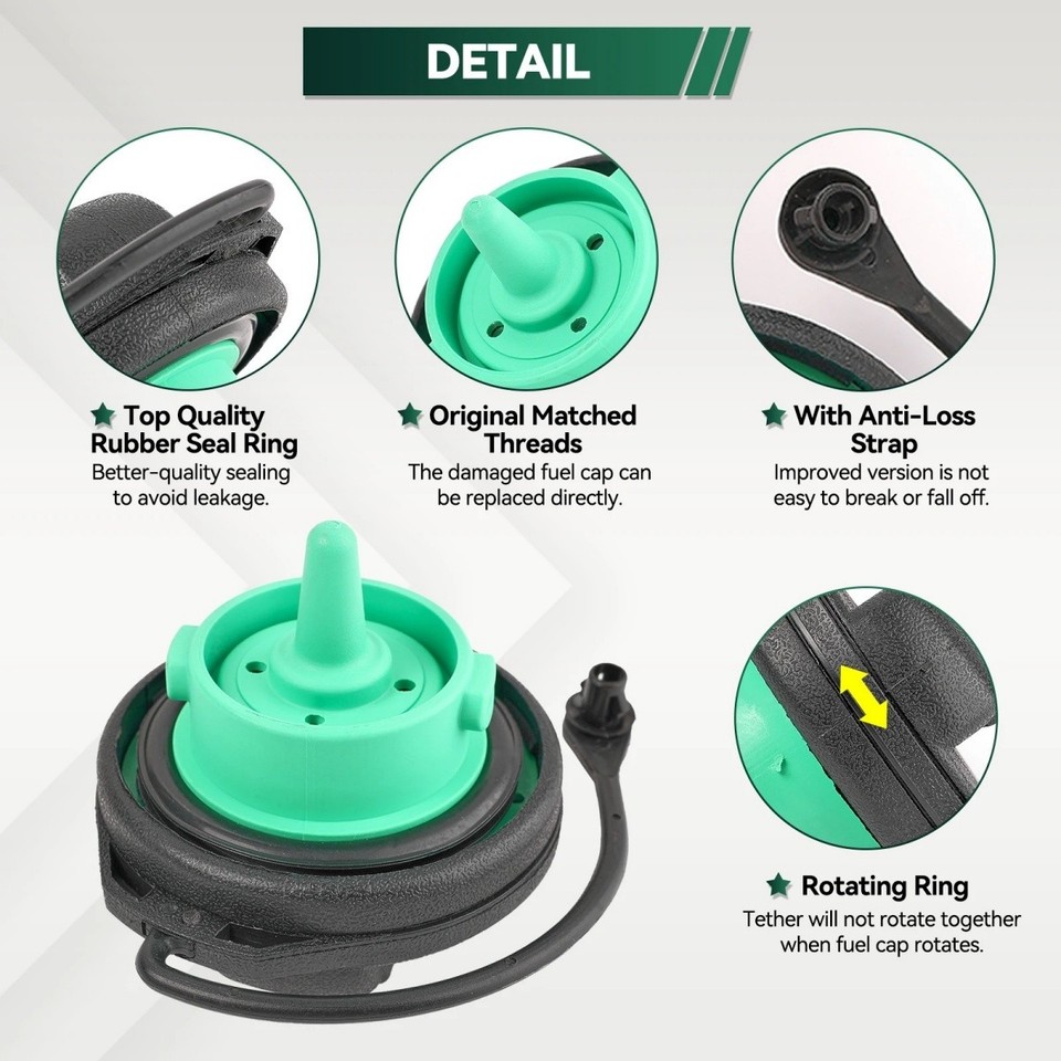 Fuel Tank Gas Filler Cap For Audi A4 A4 Quattro A5 A8 Q5 2008-2016 ...