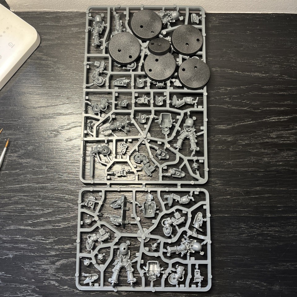 Warhammer 40k: Leviathan Box Space Marines Half New On Sprue. Ballistus ...