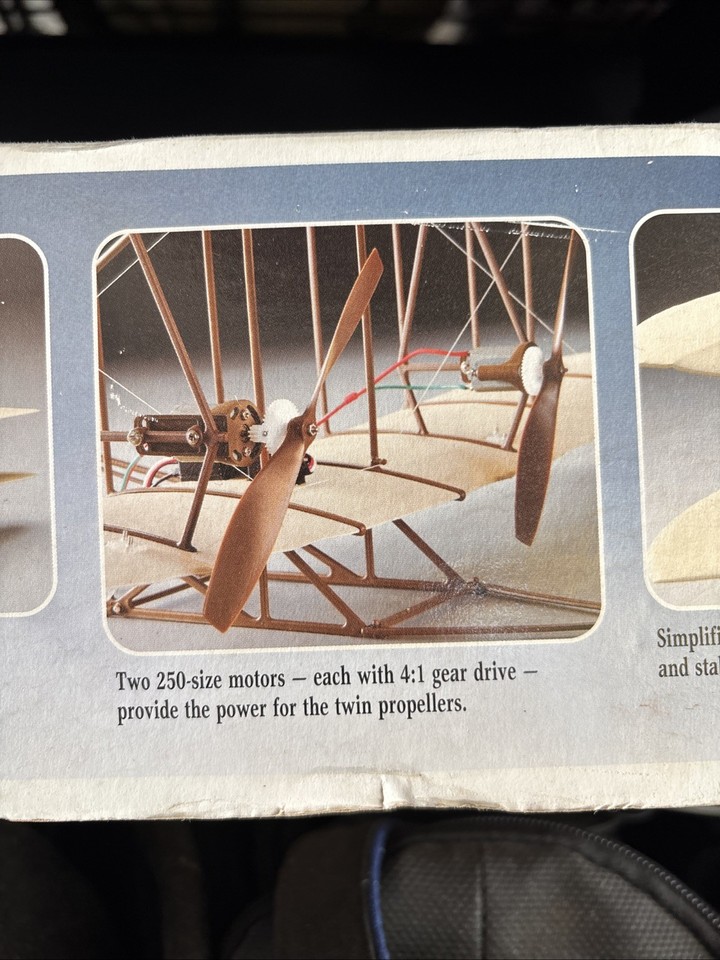 RC Airplane Kit Electrifly Wright Flyer Electric Great Planes | eBay