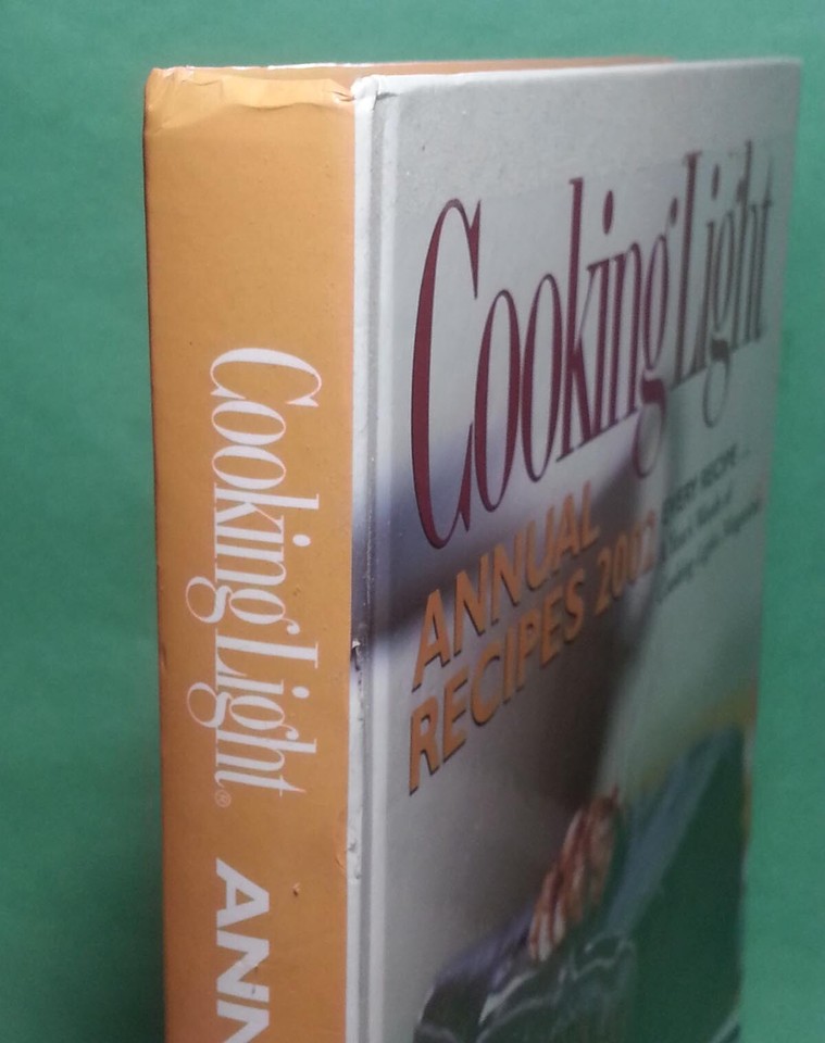Cooking Light Annual Recipes 2002 (2001, Hardcover) Cookbook Large ...