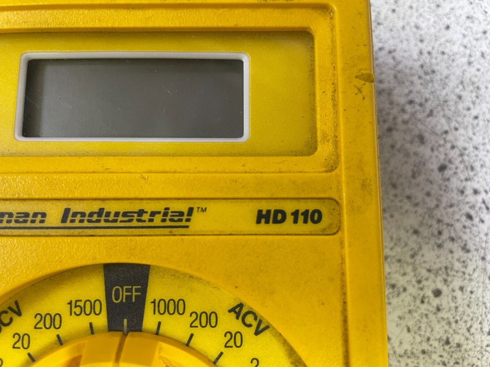 Beckman Industrial HD110 Digital Multimeter with Probes and Leather ...