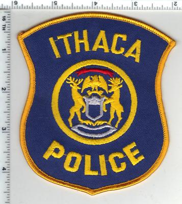 Ithaca Police (Michigan) Shoulder Patch from the 1980's | eBay