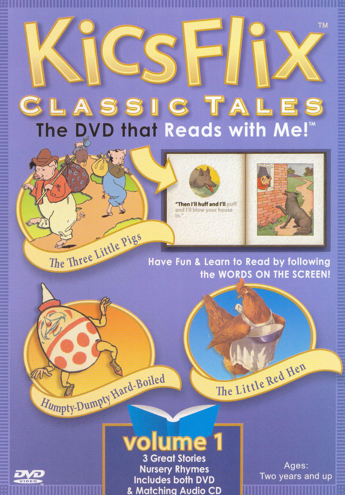 KicsFlix Classic Tales, Vol. 1 (DVD, 2005) for sale online | eBay