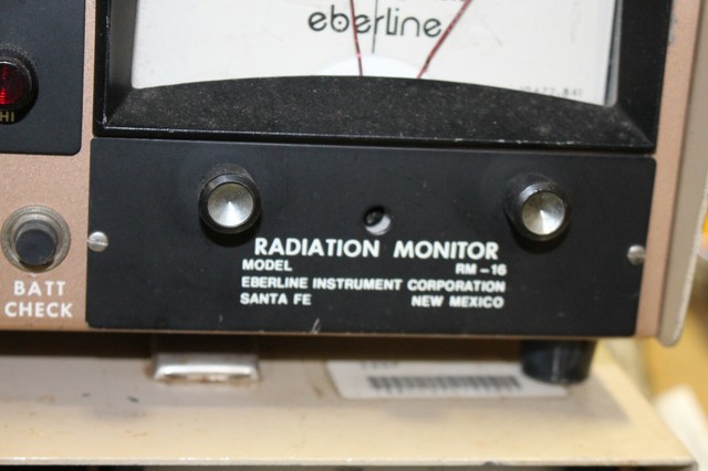Eberline RM-16 Alarming Radiation Monitor for sale online | eBay