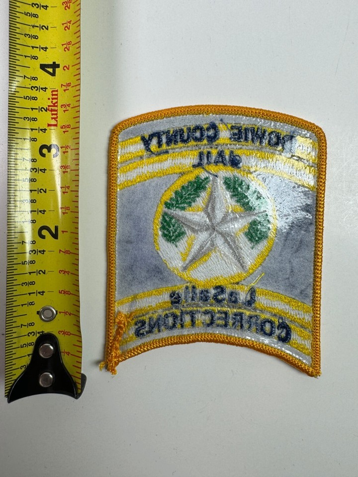 Bowie County Jail Lasalle Corrections Texas TX DOC Jail Prison Patch S3 ...