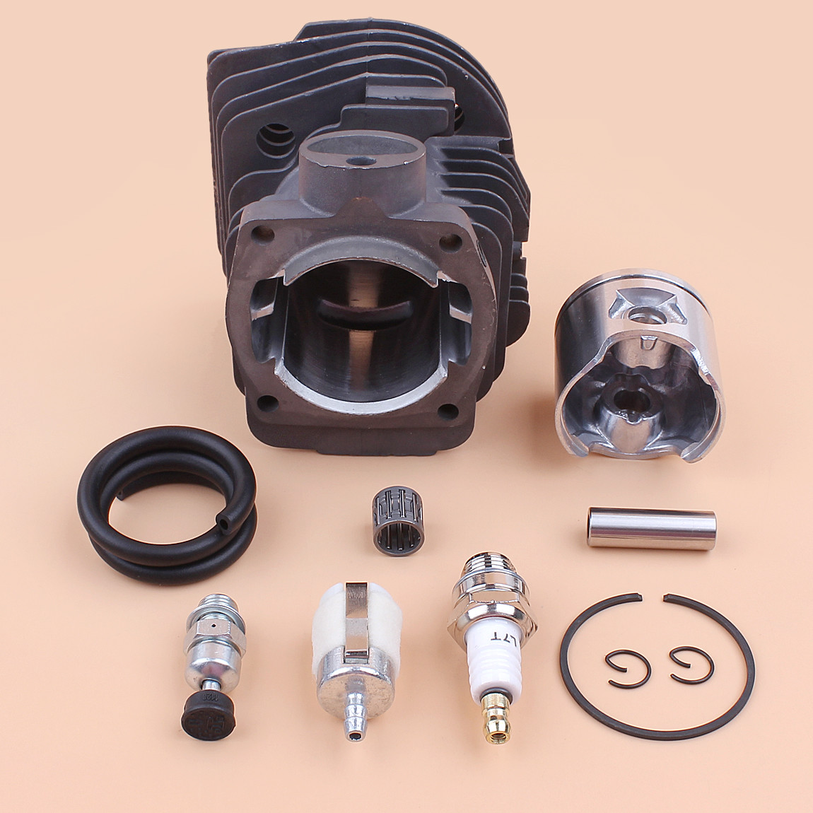 44mm Top Engine End Kit For 340 345 350 351 353 346xp Husqvarna Nikasil ...