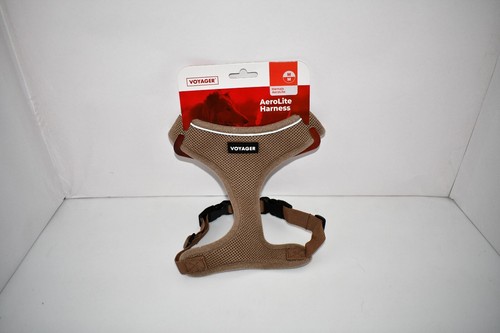 Voyager Aerolite No Pull Mesh Dog Harness,Beige, M- Reflective ...
