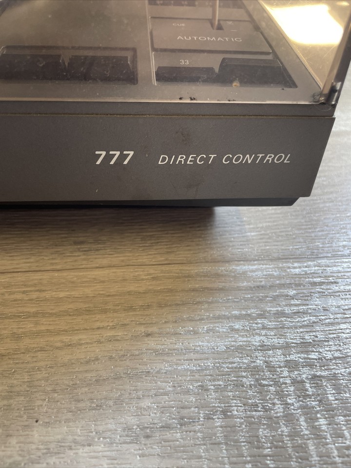 Philips turntable 777 direct control Tested and In Fantastic Condition ...