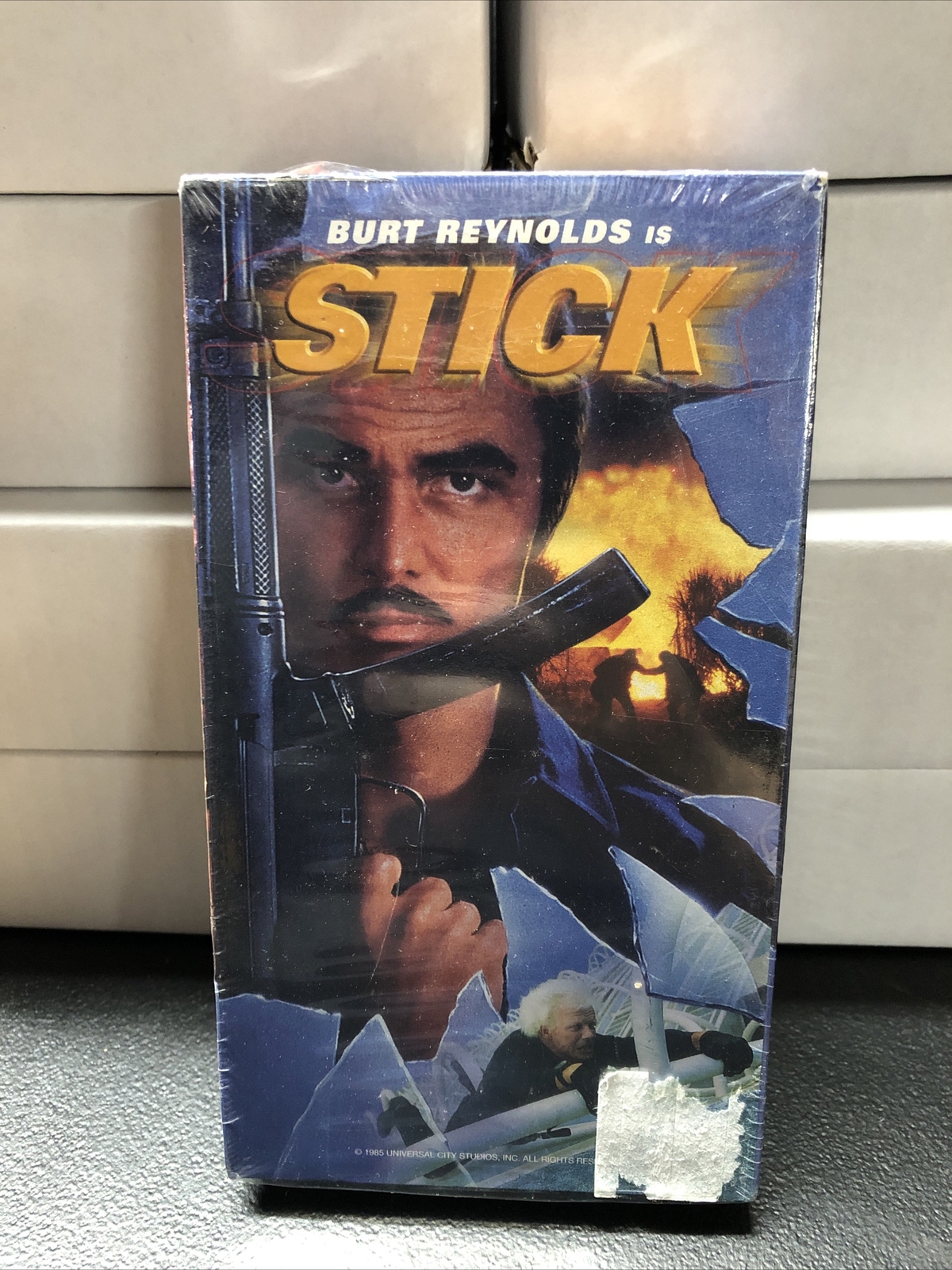 Stick VHS Burt Reynolds George Segal Candice Bergan Goodtimes Video for ...