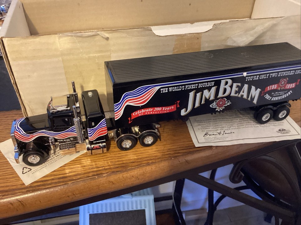 Matchbox Collectibles Jim Beam 200th Anniversary Semi /Trailer 1:58 ...