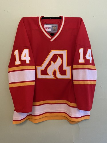 Kent Nilsson Atlanta Flames Jersey CCM Vintage XXL | eBay