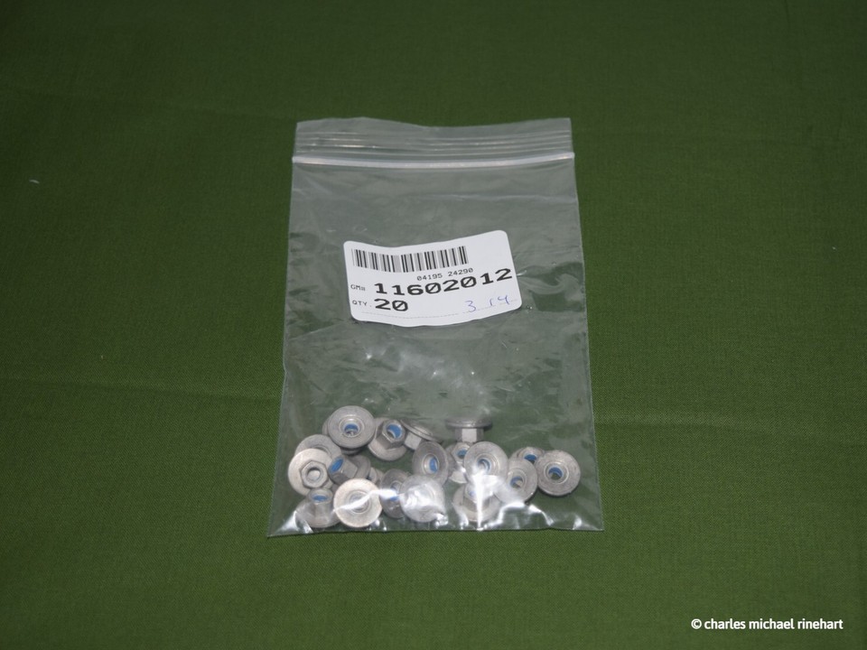 Genuine GM Cruze Malibu High Mount 3rd Brake Light Nuts (Four ...