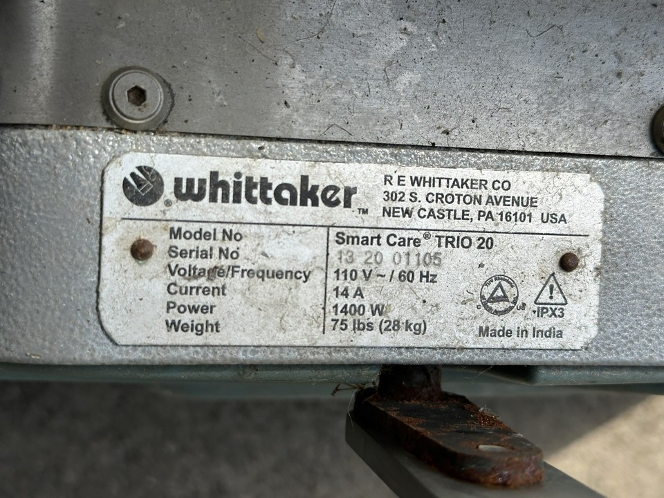 Whittaker Smart Care Trio 20 Parts | eBay