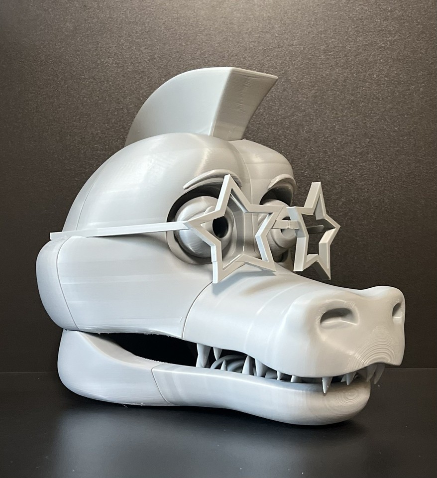 MONTY Cosplay Helmet FNAF Five Nights At Freddy’s Security Breach | eBay