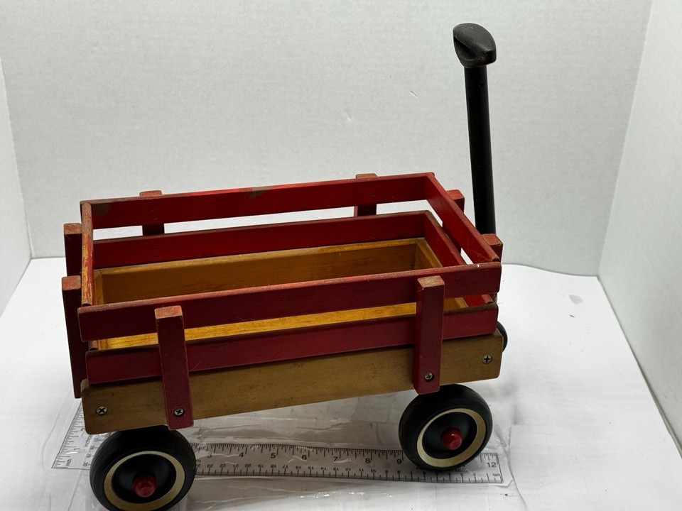 Radio Flyer Red Toy Wheelbarrow | Wagon | Metal Wagon | Doll Size | eBay