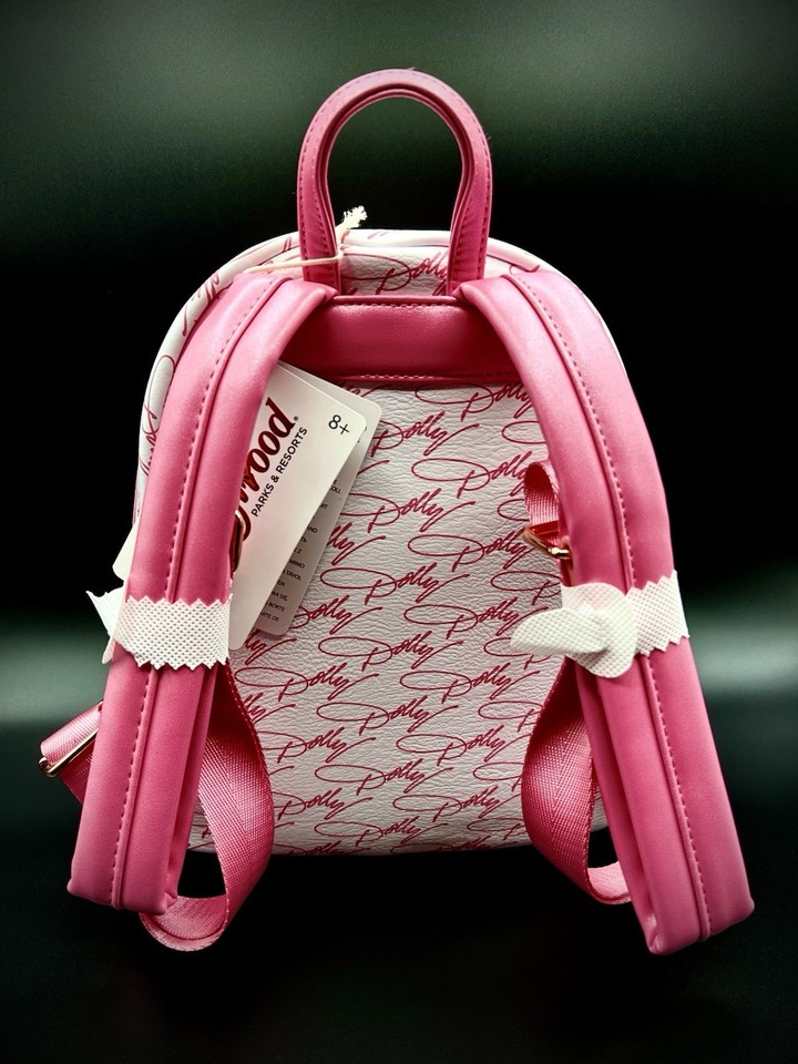 NEW! Dollywood Loungefly Backpack Purse Pink Dolly Parton | eBay