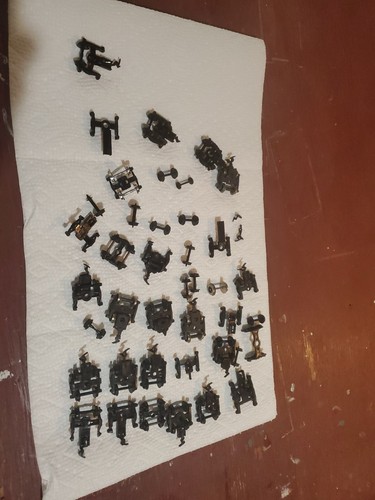 HO Scale TRAIN PARTS: Train Wheels, Couplers, For Repair Jobs Lot | eBay