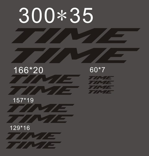 TIMEE Frame Stickers Set MTB DH Cycling BMX Die-Cut Fixie Bike Tube ...