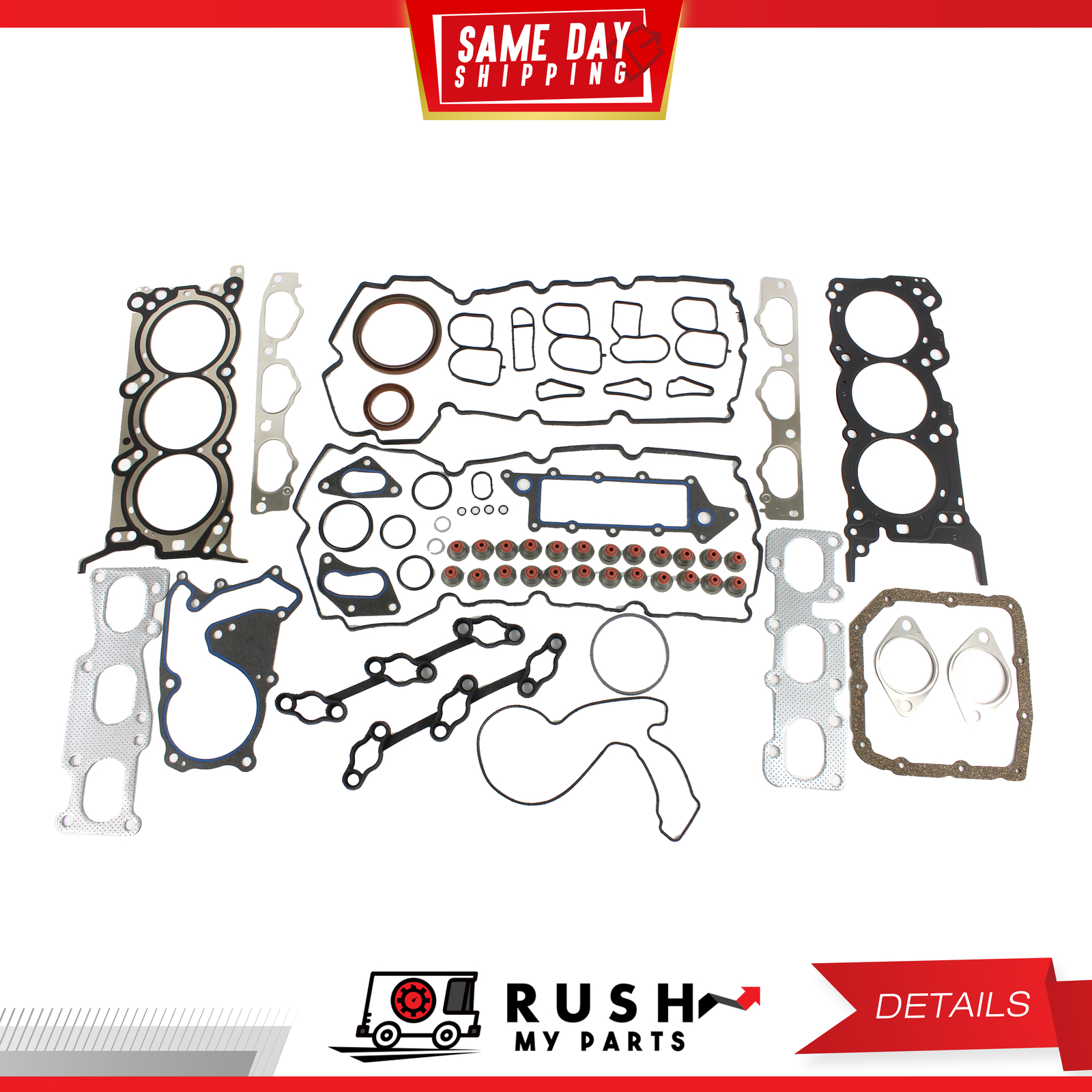 09-11 Master Engine Rebuild Kit For Hyundai Kia Borrego 3.8L V6 DOHC ...