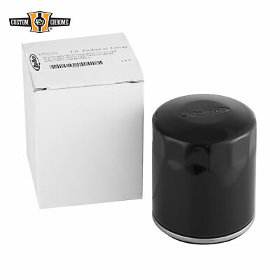 RevTech Long Oil Filter Fit For Harley Specialties Black Twin Cam Repl ...