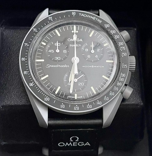 OMEGA X SWATCH SpeedMaster MoonSwatch MISSION TO THE MOON Chronograph ...