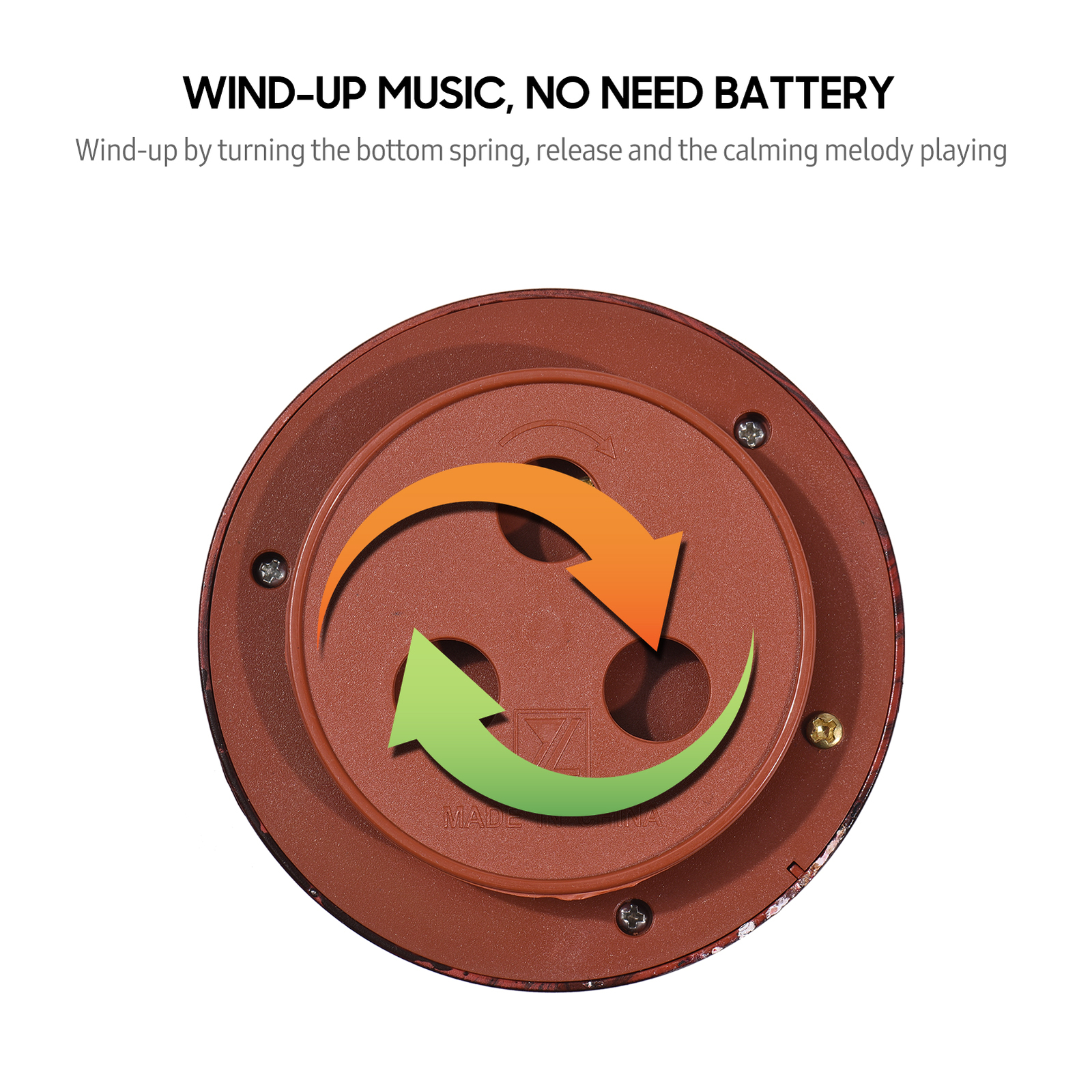 Electric Guitar Box Classical Wind Up Musicbox Twirling Box N3T6 | eBay ...