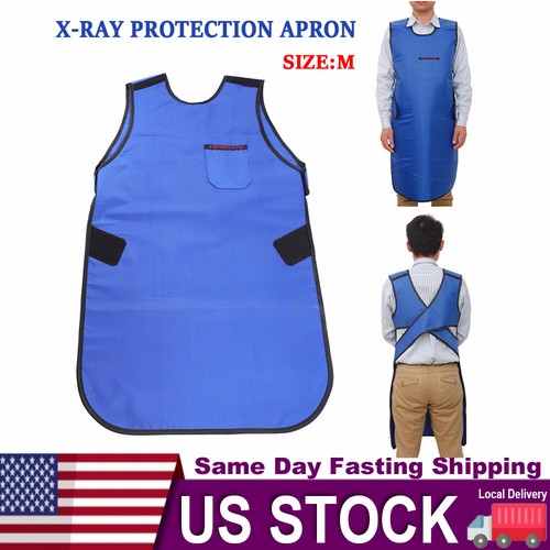 Medical X-Ray Protection Apron Vest, 0.35mmPb Lead Rubber, Adjustable ...