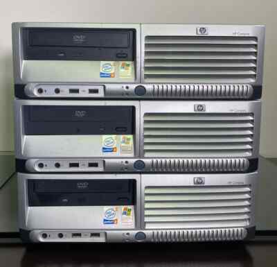 HP DC7600 SFF Desktop Tower Computer Pentium 4 3.2 GHz 160GB 2GB | eBay