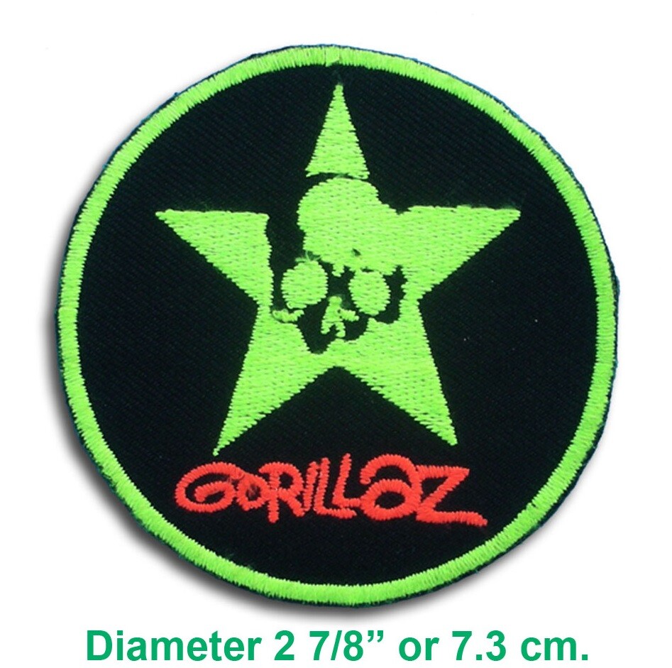 Gorillaz Patch Embroidered Punk Alternative Rock Hip Hop NOFX | eBay