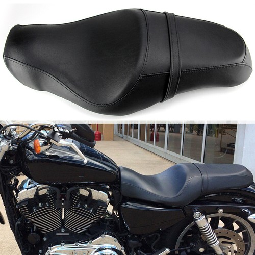 Driver Passenger Two Up Seat For Harley Custom Iron 1200 883 Sportster ...