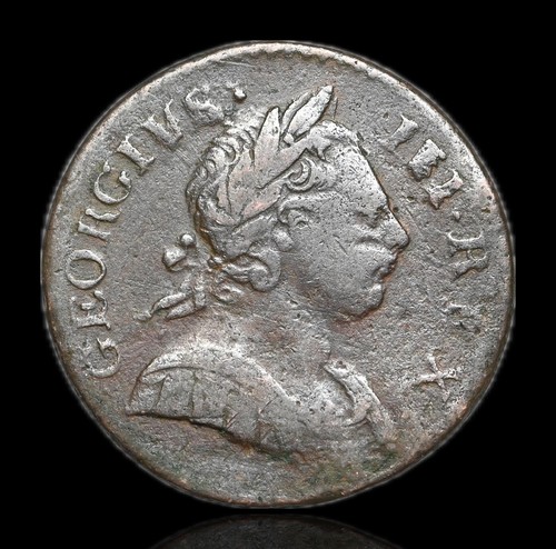 GREAT BRITAIN. George III, Copper Halfpenny, 1771 | eBay