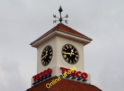 Photo 6x4 Clock tower, Tesco, Uckfield c2013 | eBay UK