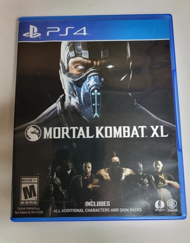 Mortal Kombat XL PS4 Playstation 4 883929527458 | eBay