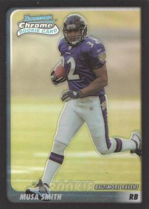 2003 Bowman Chrome - Musa Smith #116 Refractor /500 (RC) for sale ...
