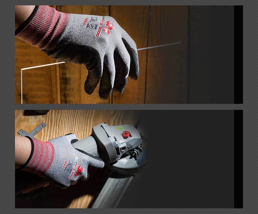 10 pairs 3M Pro Grip 3000 Max Work Gloves Protective Builders Mechanic ...