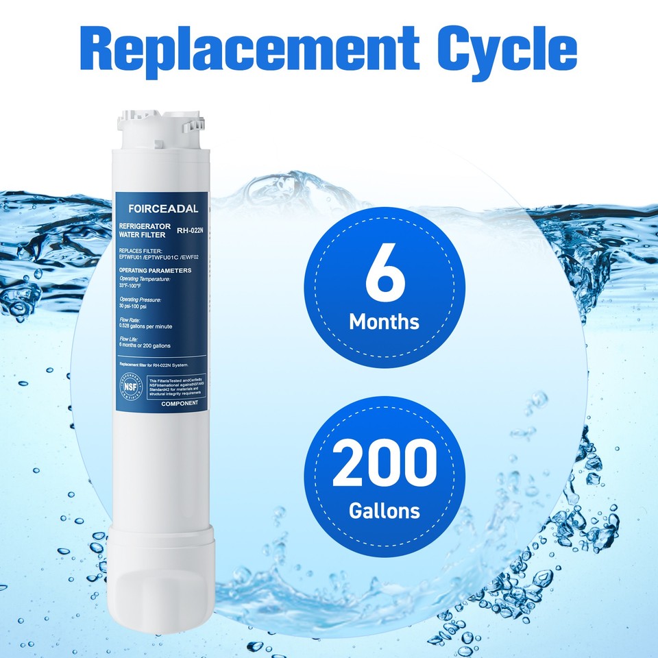 6-2pack for Frigidaire EPTWFU01 PureSource Ultra II Refrigerator Water ...